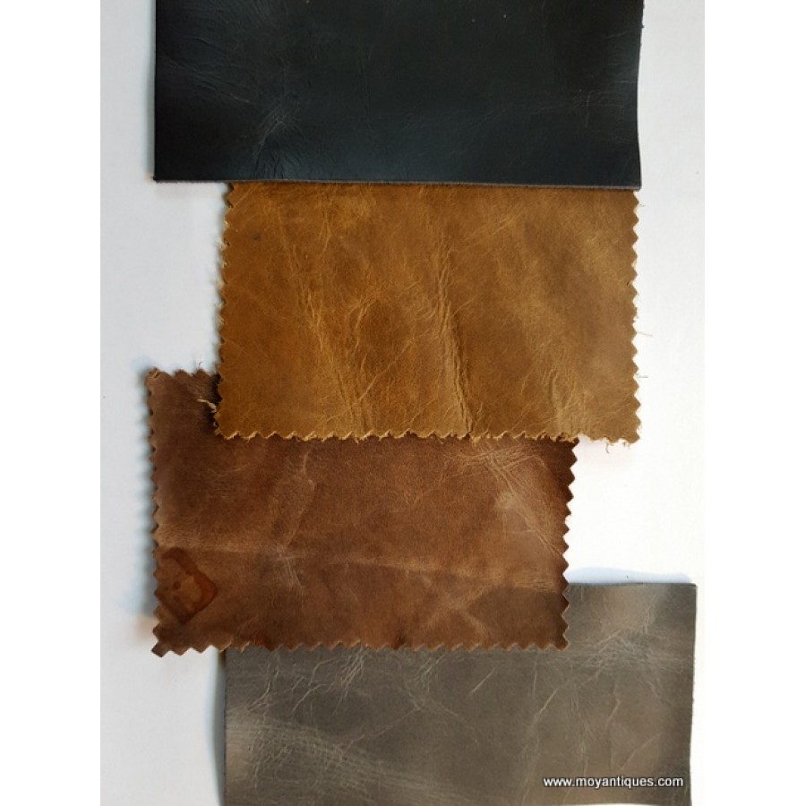 Chesterfield Cracked Wax Leather - Moy Antiques